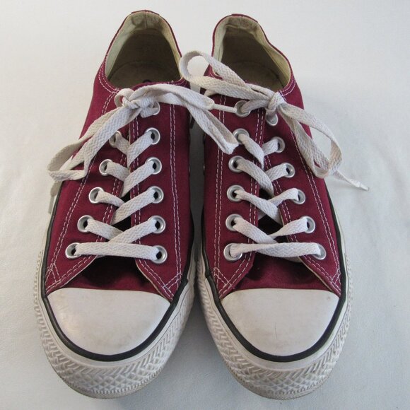 Converse | Shoes | Converse All Star Low Top Sneakers Berry Raspberry ...